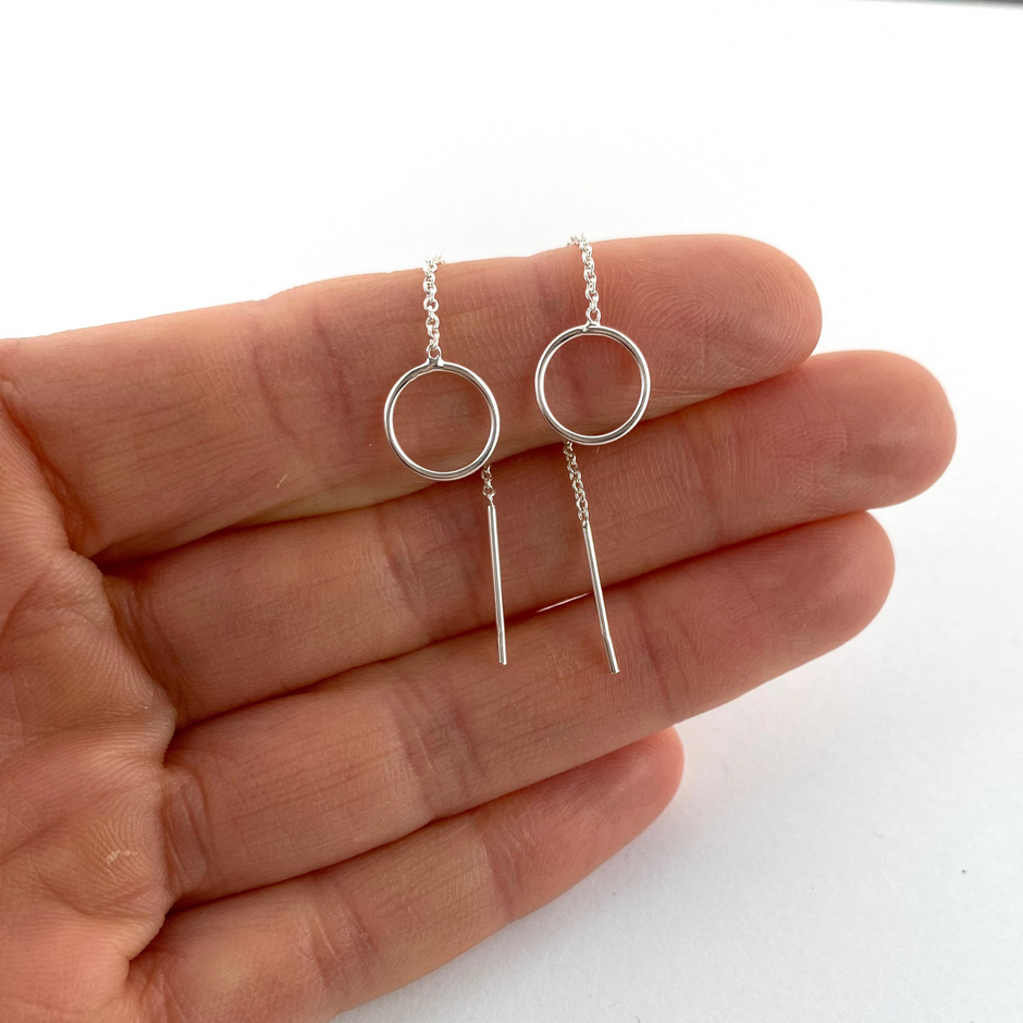 Sterling Silver Thread Earrings - Shop Our Range! – silveraddict